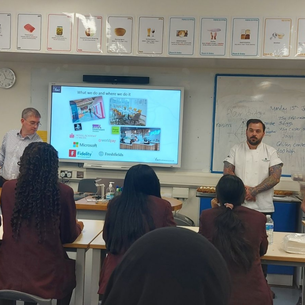 Food Tech Team - Masterclass Sessions - Barnhill Community High School