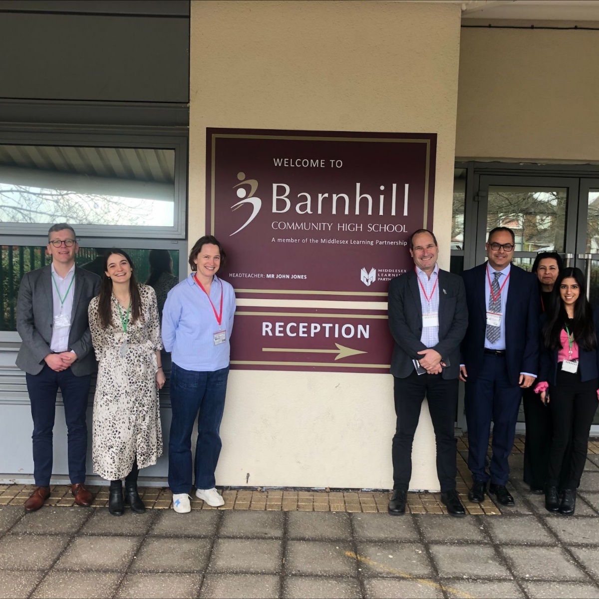 DHL and Teach First visit Barnhill - Barnhill Community High School